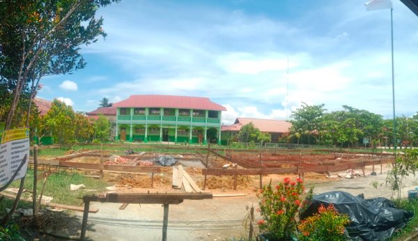 Polemik DAK Disdik Rohil, Bangun Ruang Laboratorium SDN 005 Bagan Barat ...